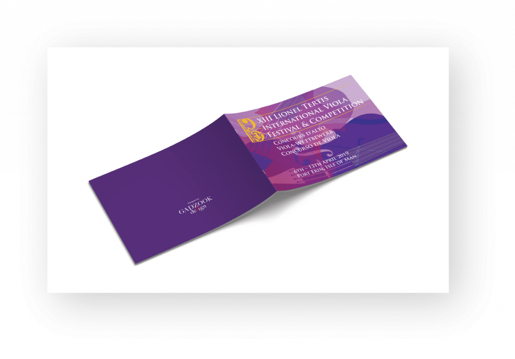 Gadzook Design | Lionel Tertis International Viola Competition