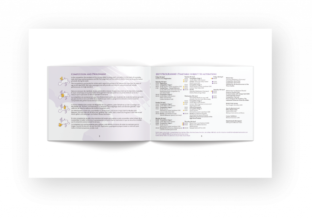 Gadzook Design | Lionel Tertis International Viola Competition